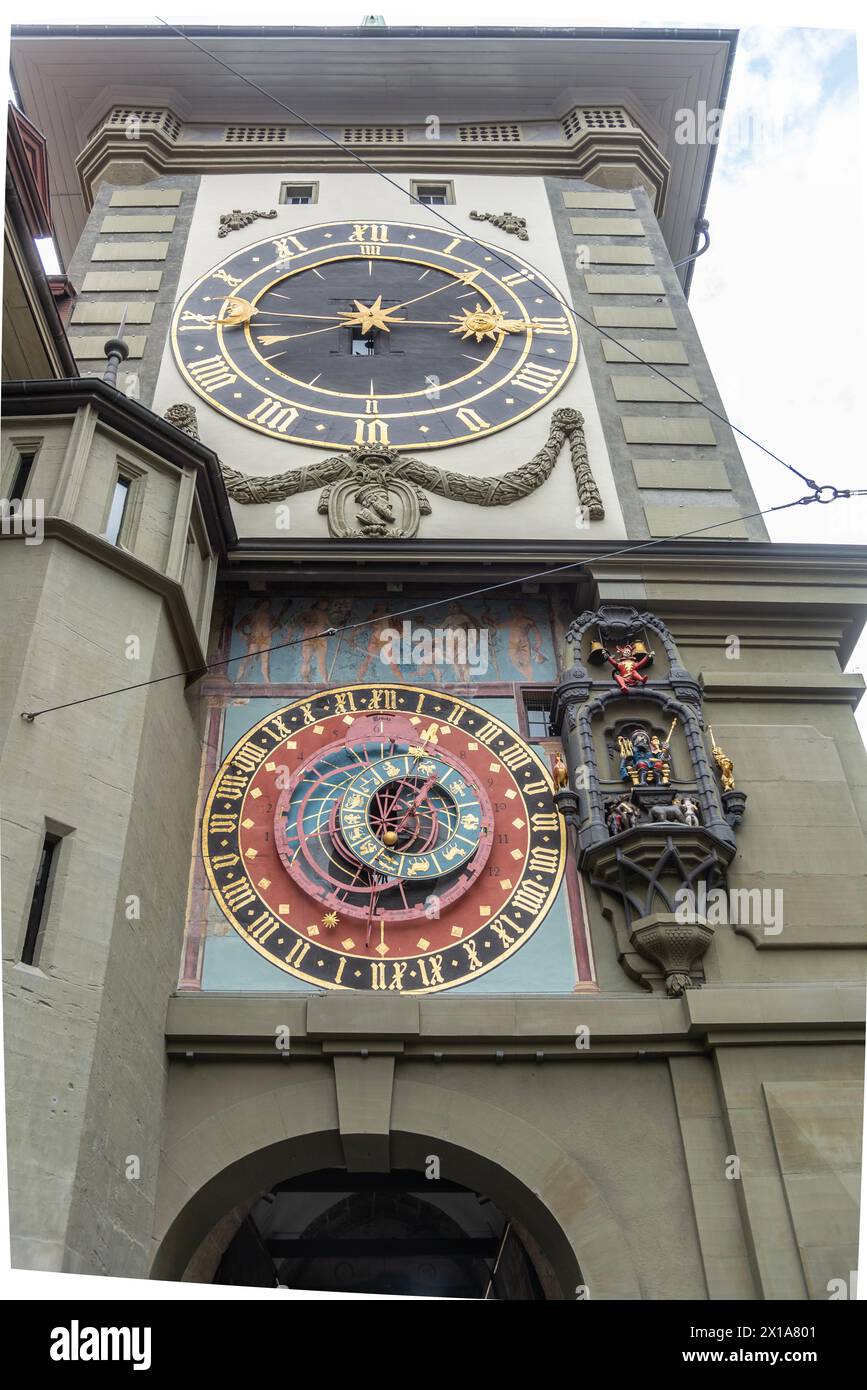 Famous clock tower of Bern, the capital of Switzerland Stock Photo - Alamy