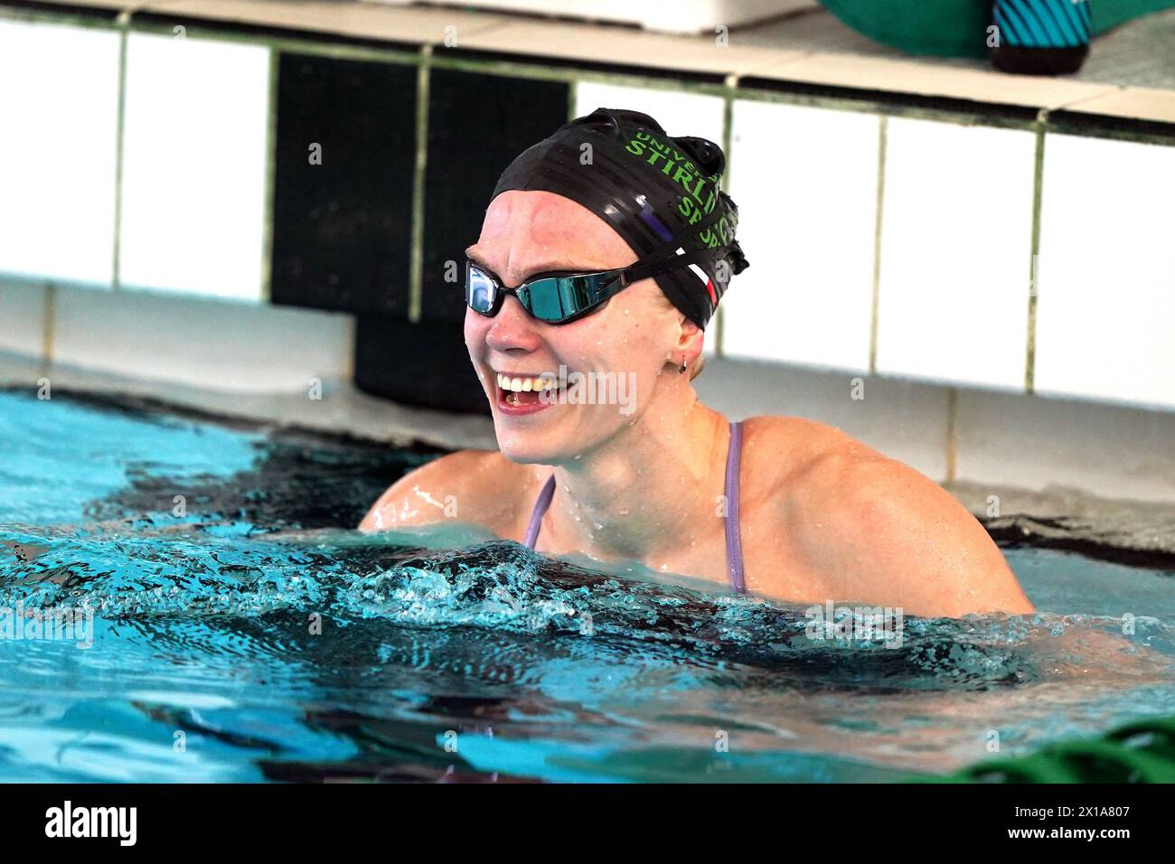 Lucy Hope during the Team GB Paris 2024 swimming team announcement at ...