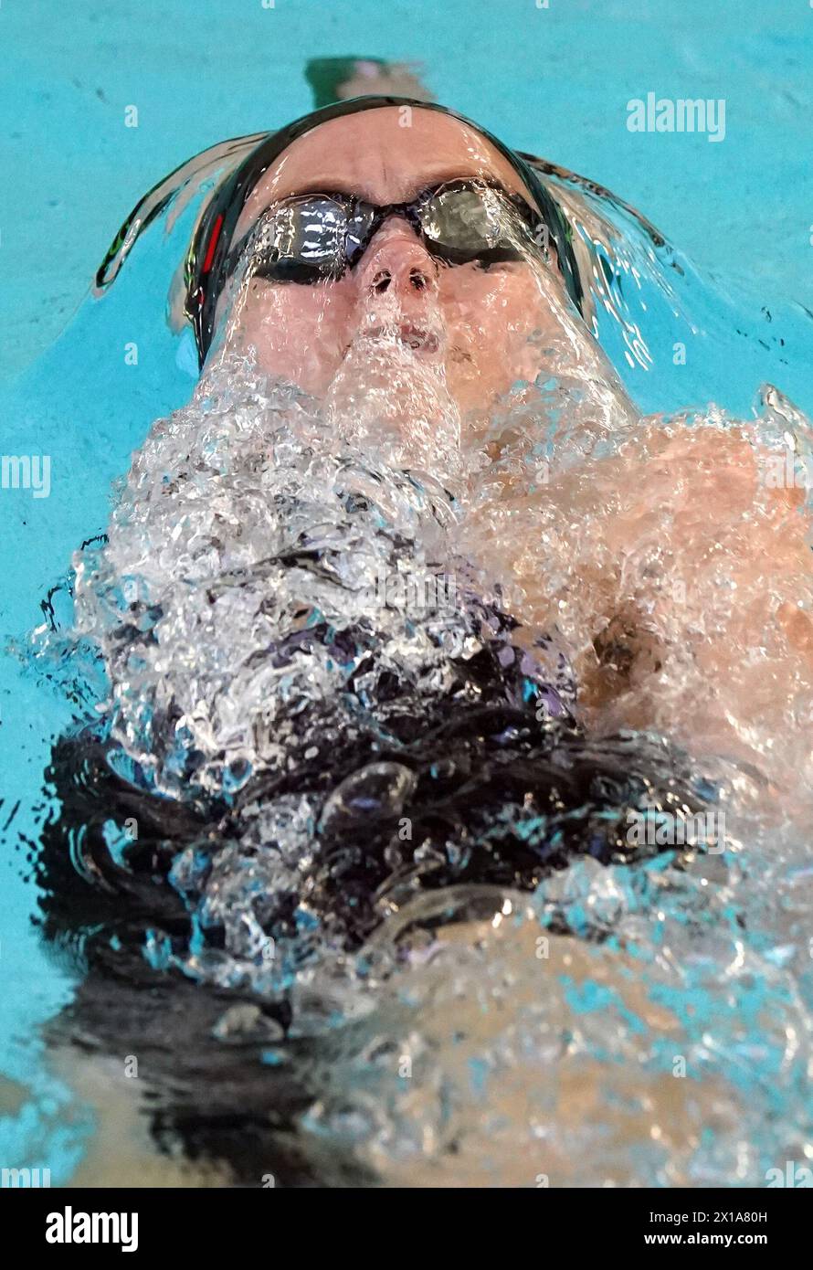 Lucy Hope during the Team GB Paris 2024 swimming team announcement at ...