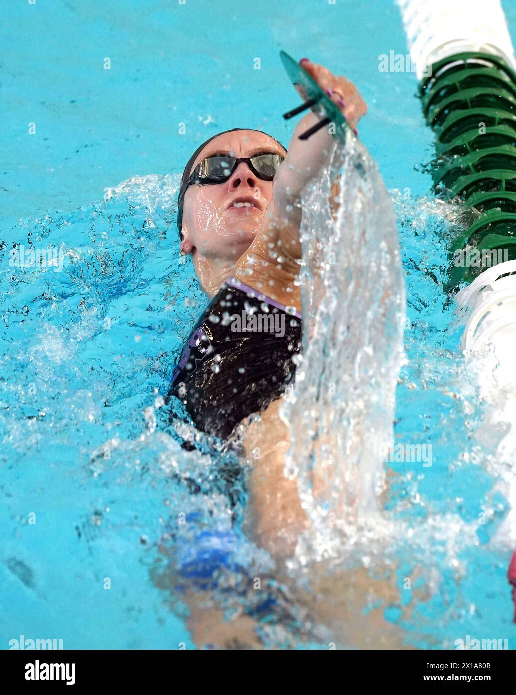 Lucy Hope during the Team GB Paris 2024 swimming team announcement at ...