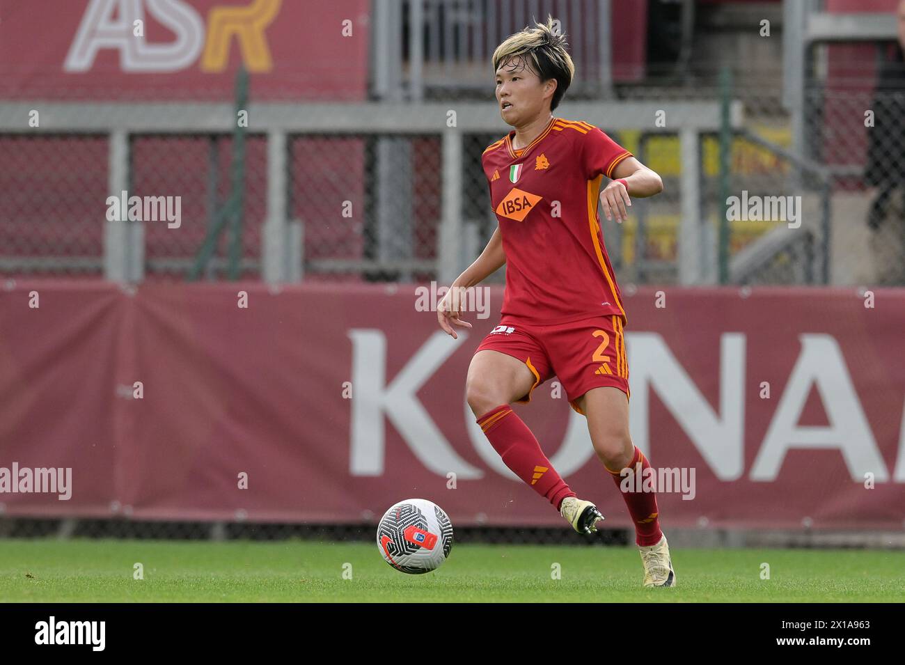 Rome, Italy. 15th Apr, 2024. Stadio Tre Fontane, Roma, Italy - Moeka ...
