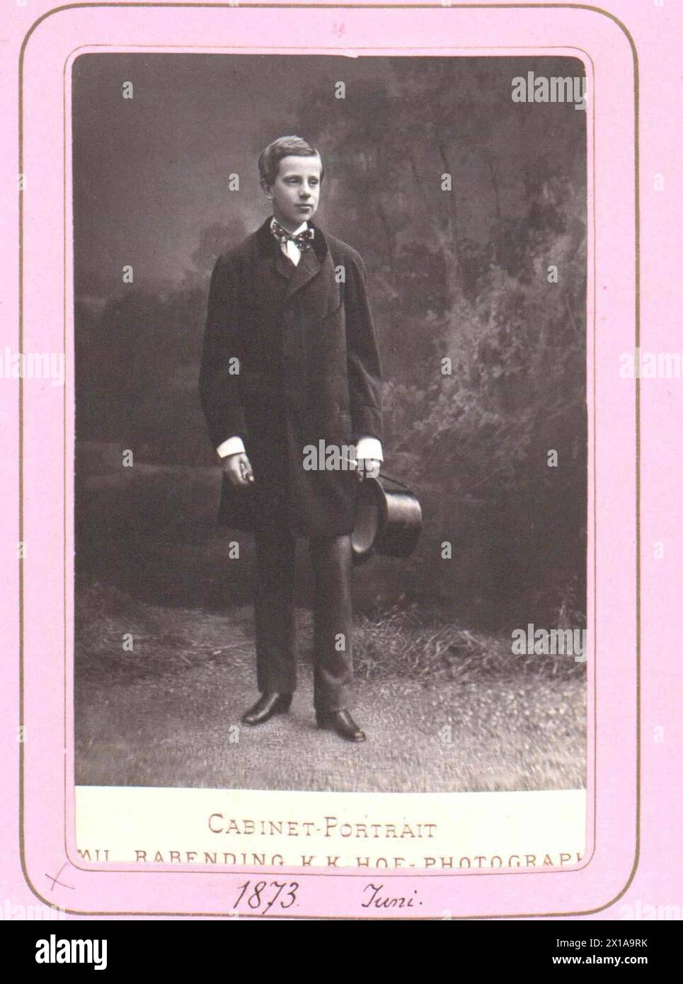 Rudolph, crown prince of Austria, in younger years. Rudolph with ...