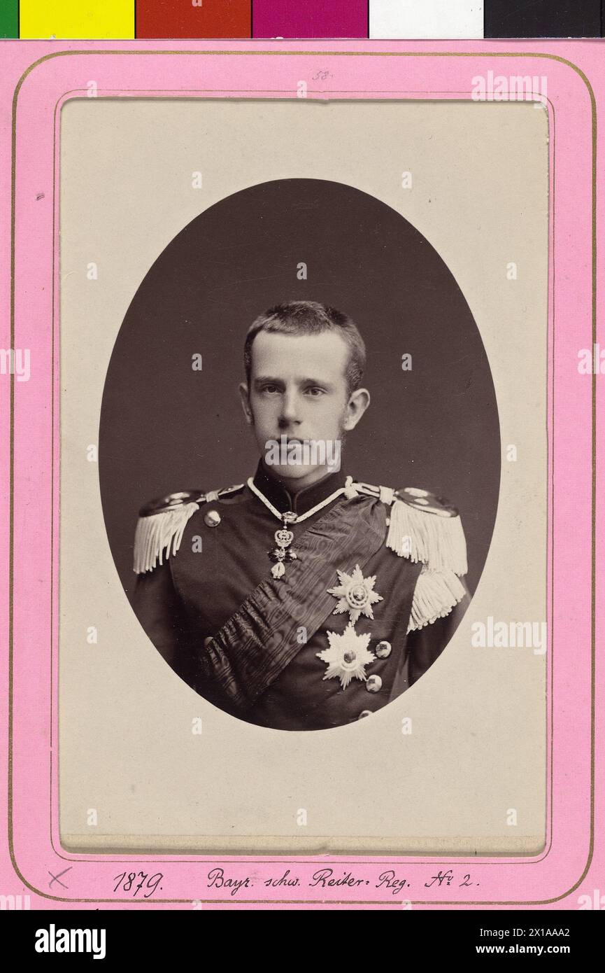 Rudolf, crown prince of Austria, Rudolf in the Prussian uniform of an ...