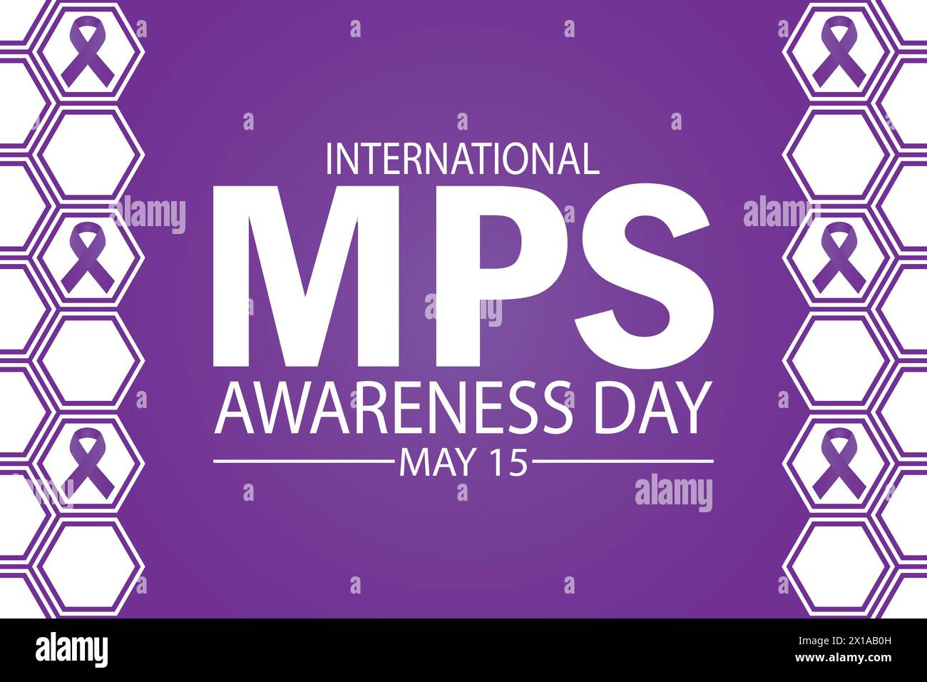 International MPS Awareness Day. May 15. Holiday concept. Template for ...