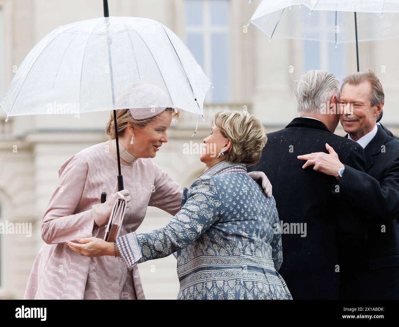 Brussels, Belgium. 16th Apr, 2024. Queen Mathilde of Belgium, Grand ...