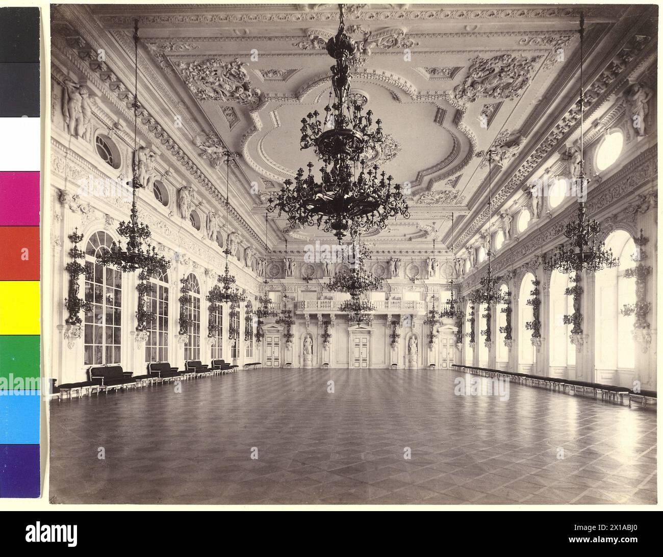 Prague Castle, Spanish hall, 1886 - 18860101 PD0215 - Rechteinfo ...