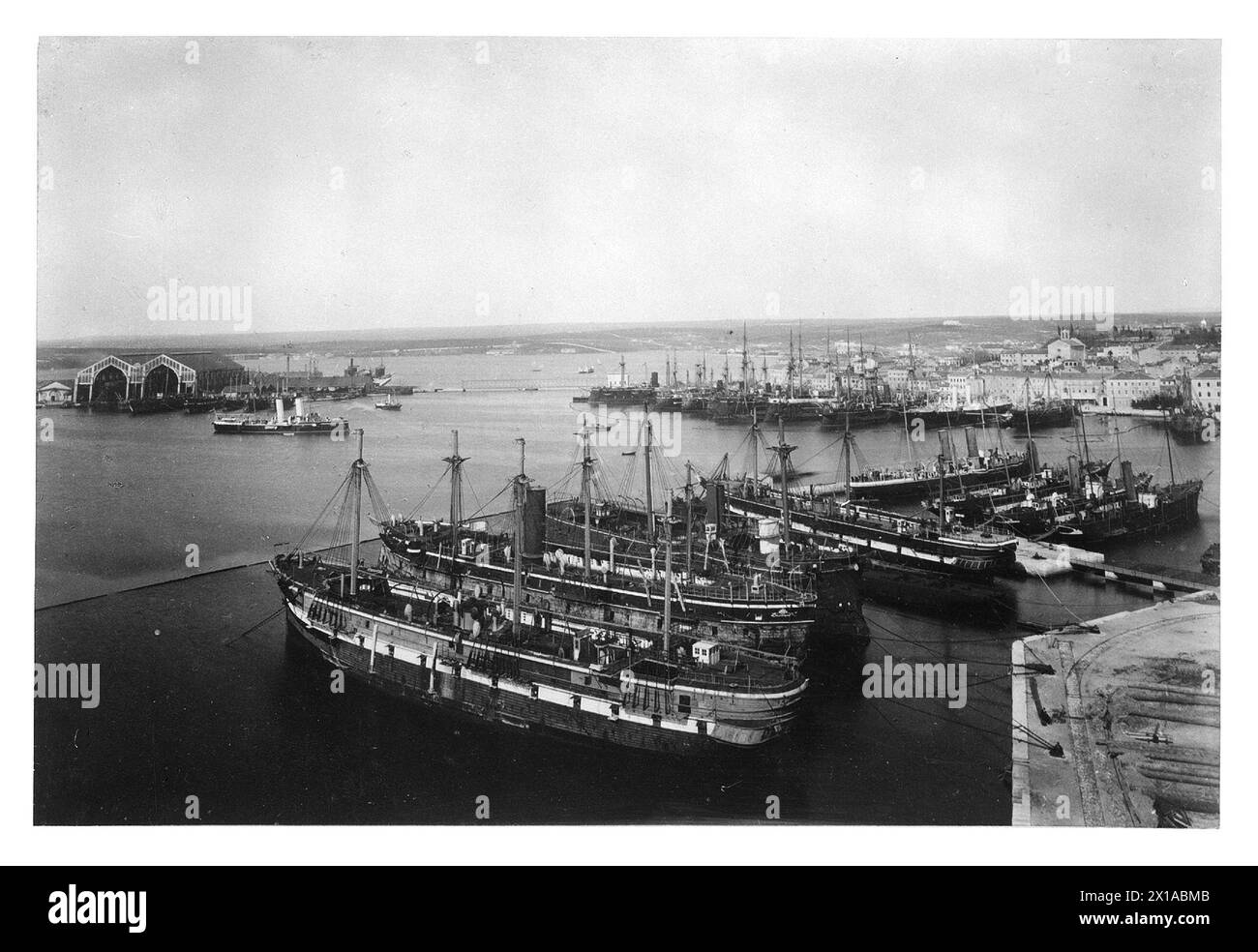 Naval base of Pola, general survey, 1.7.1887 - 18870701 PD0001 ...