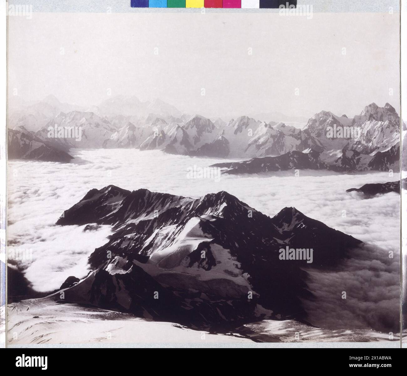 Panoramic radiograph from the peak Mount Elbrus, second part of the ...