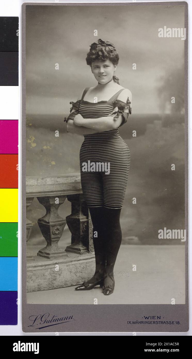 Bathing costume 19th century hi-res stock photography and images - Alamy
