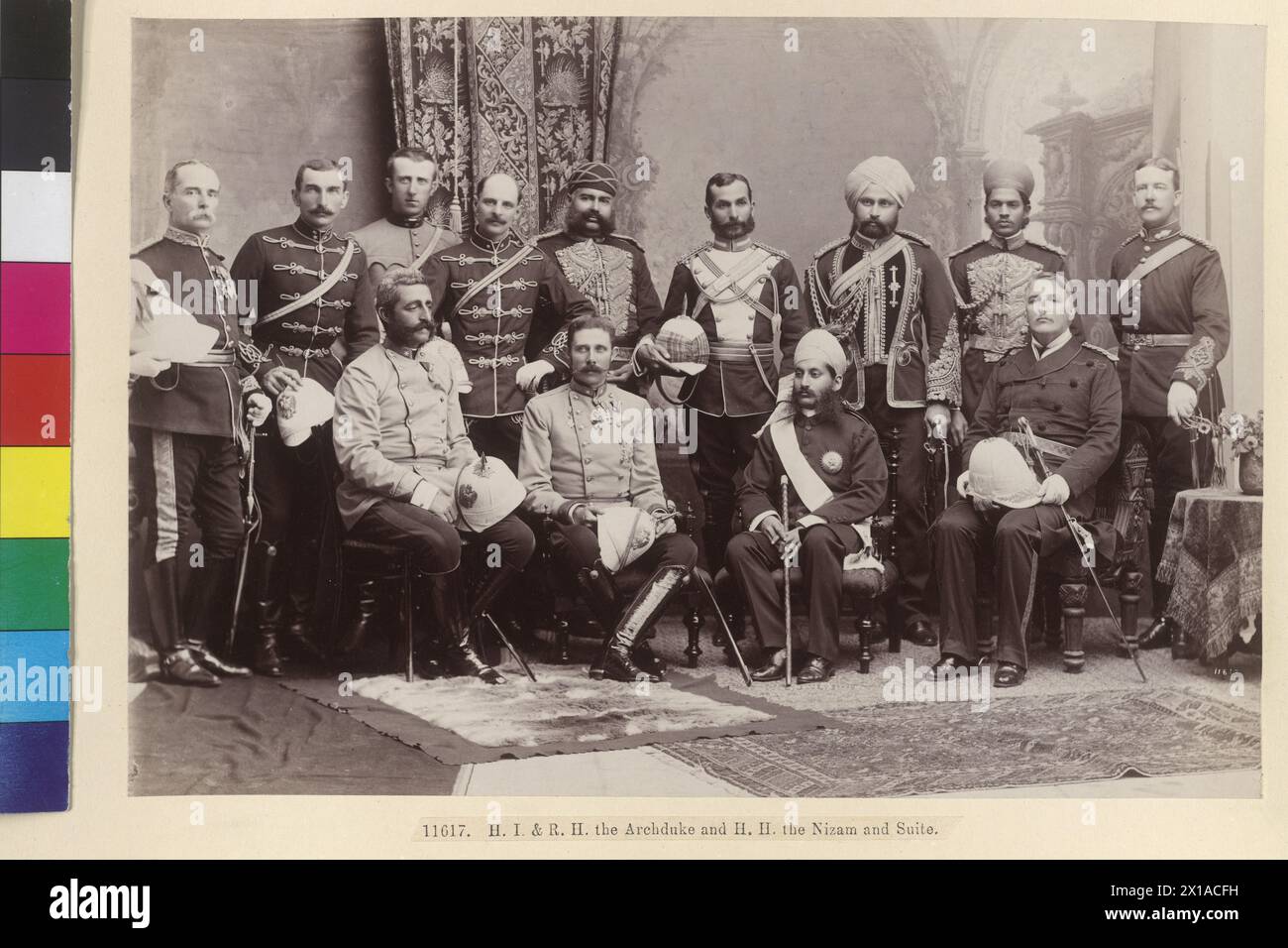 Archduke Ferdinand and the Nizam Mahbub Ali Khan, Asaph Jah VI, The ...