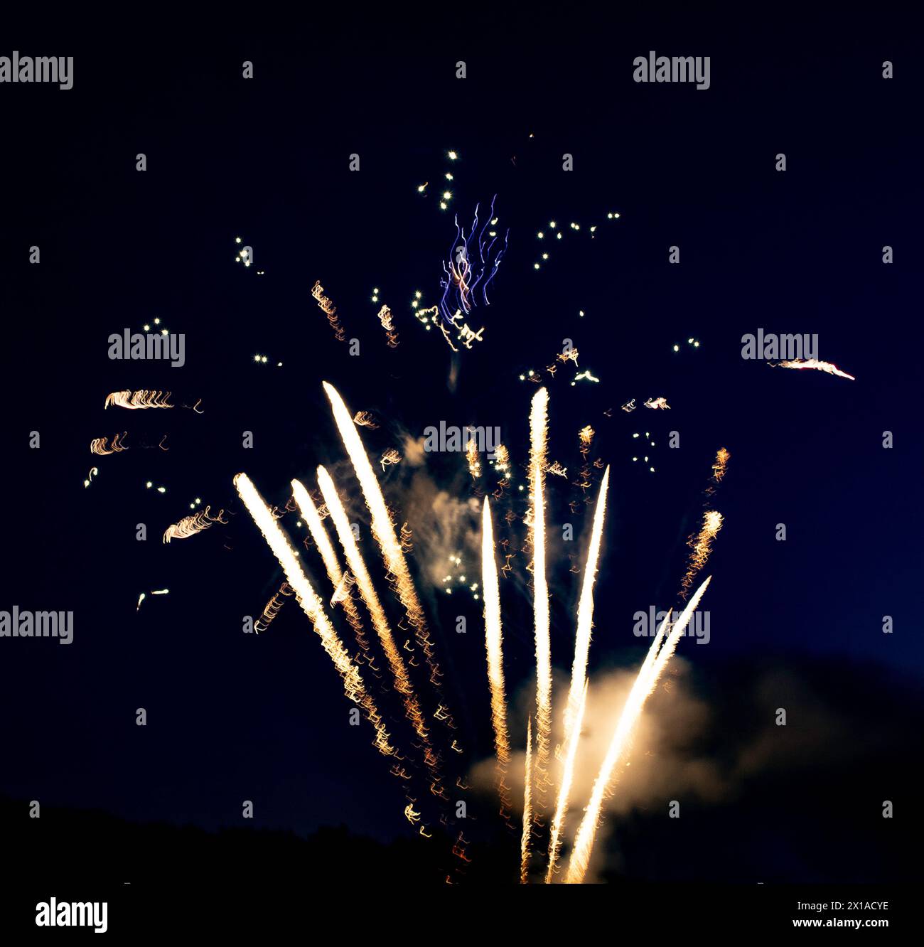 Freedom celebration Fireworks Stock Photo - Alamy