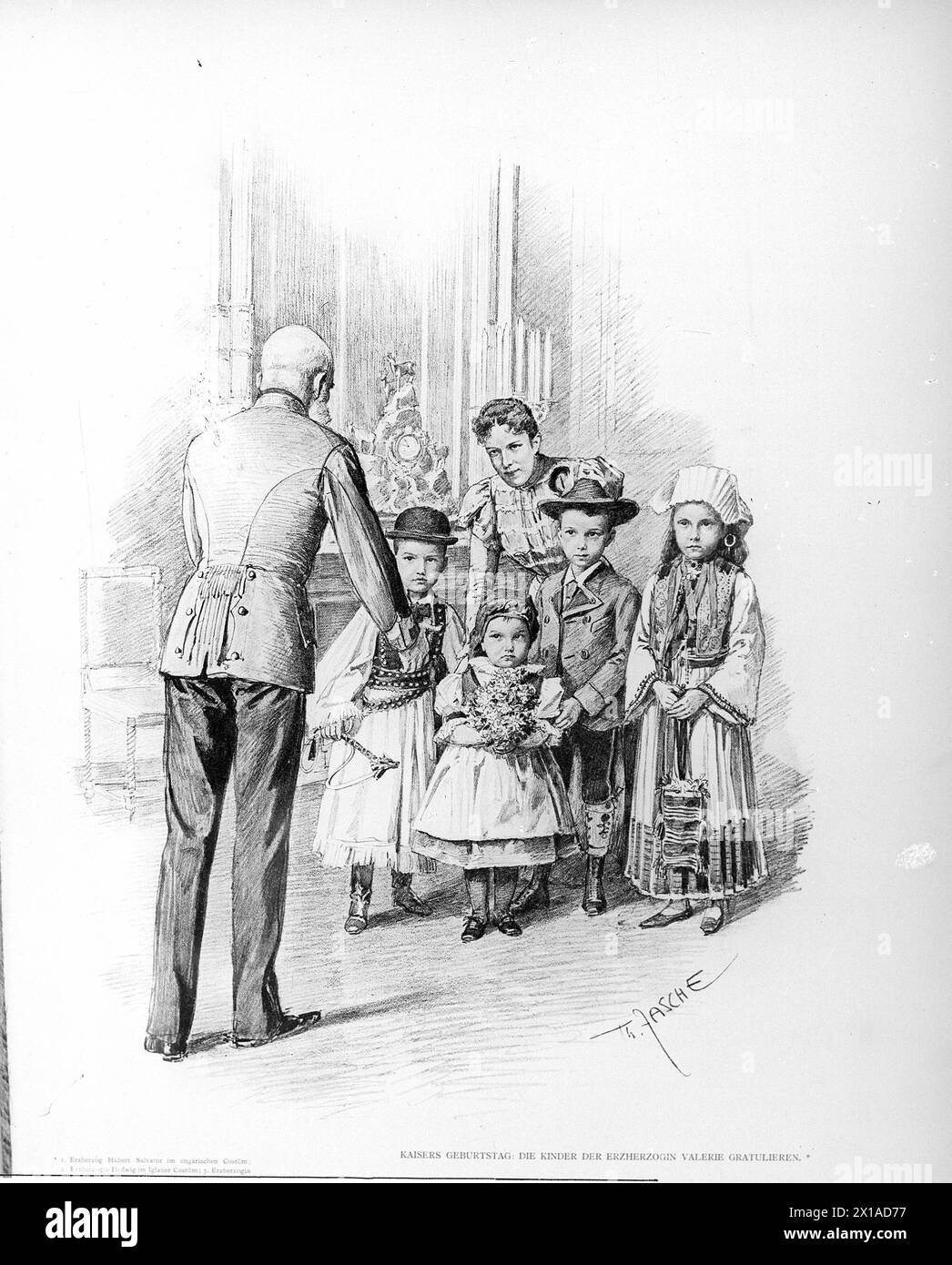 Franz Joseph I, Emperor of Austria, The children of the archduchess ...