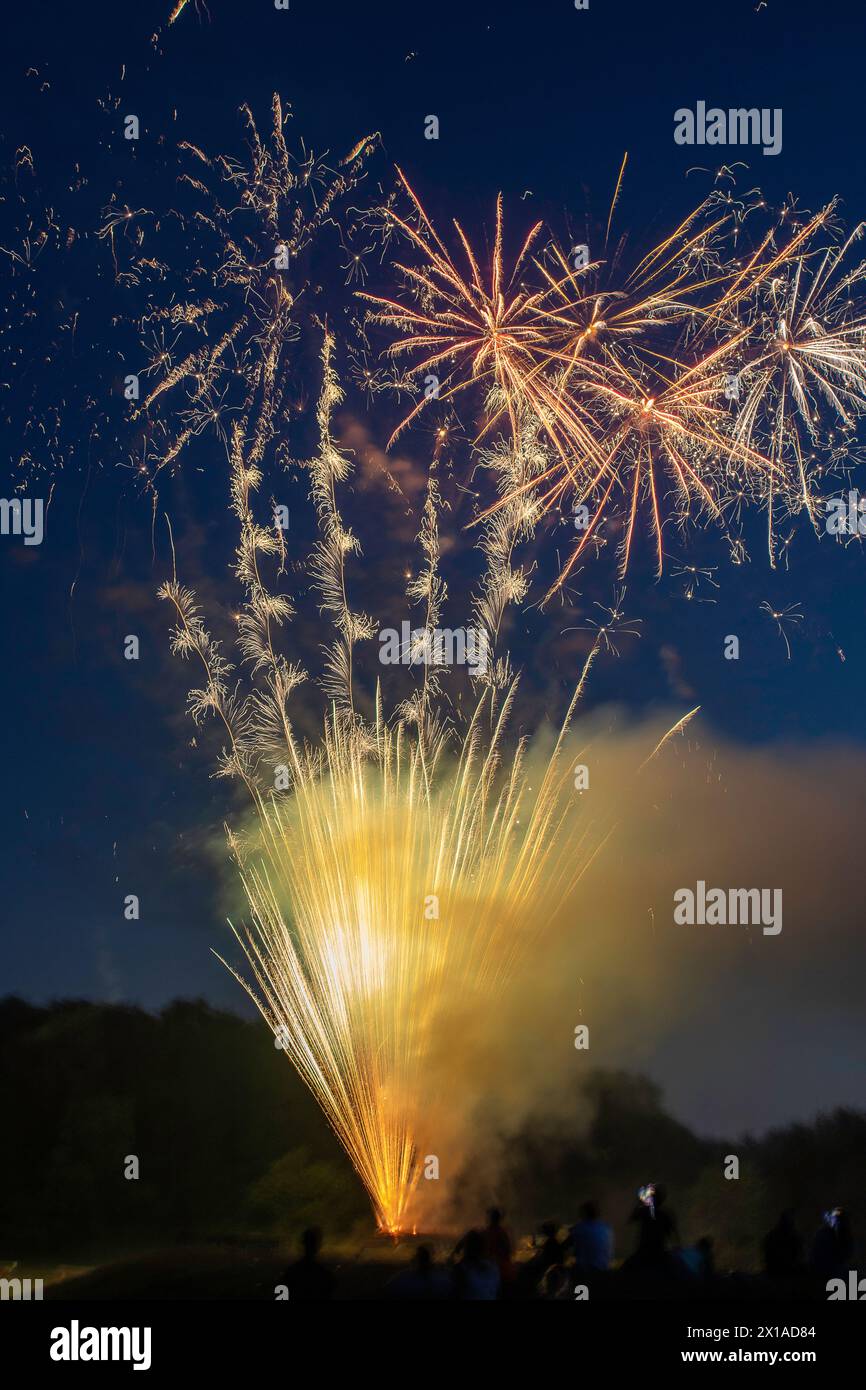 Freedom celebration Fireworks Stock Photo - Alamy