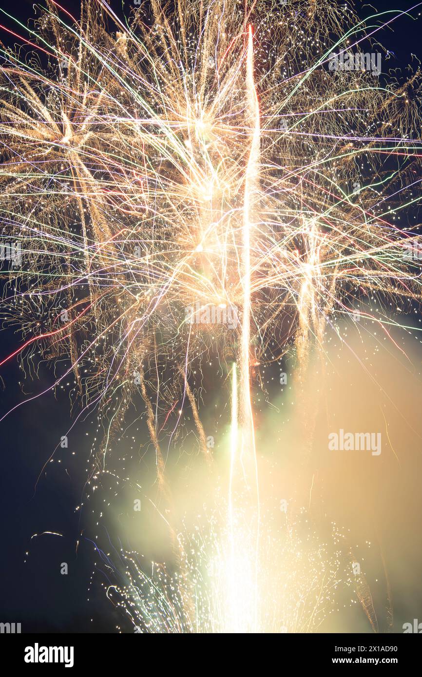 Freedom celebration Fireworks Stock Photo - Alamy
