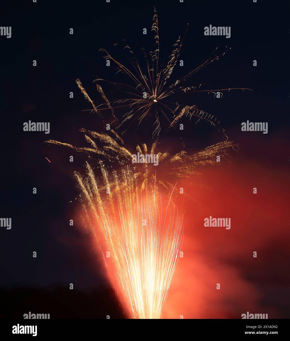 Freedom celebration Fireworks Stock Photo - Alamy