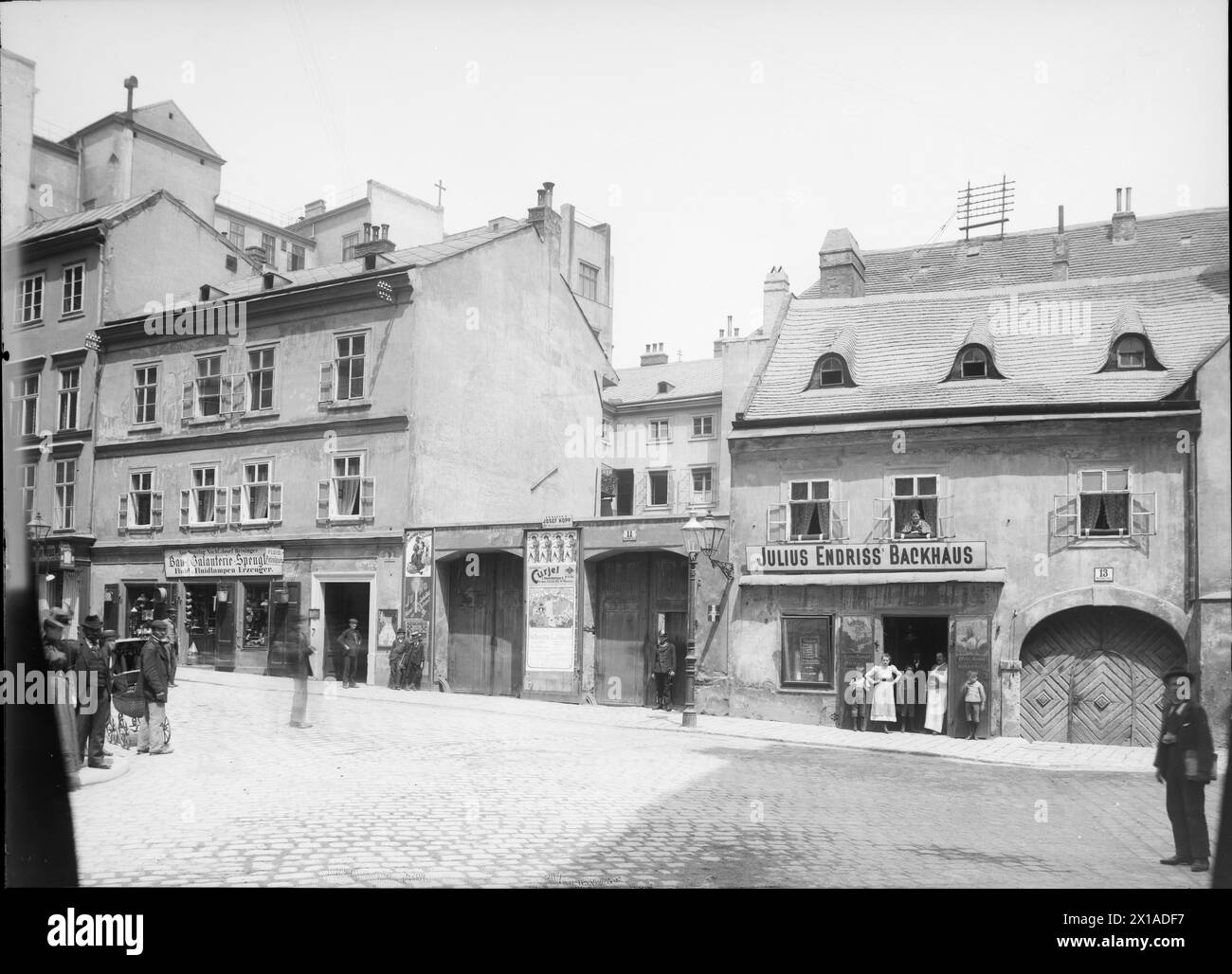 Vienna 6, Windmuehlgasse 9/11/13, 1899 - 18990101 PD0680 - Rechteinfo ...