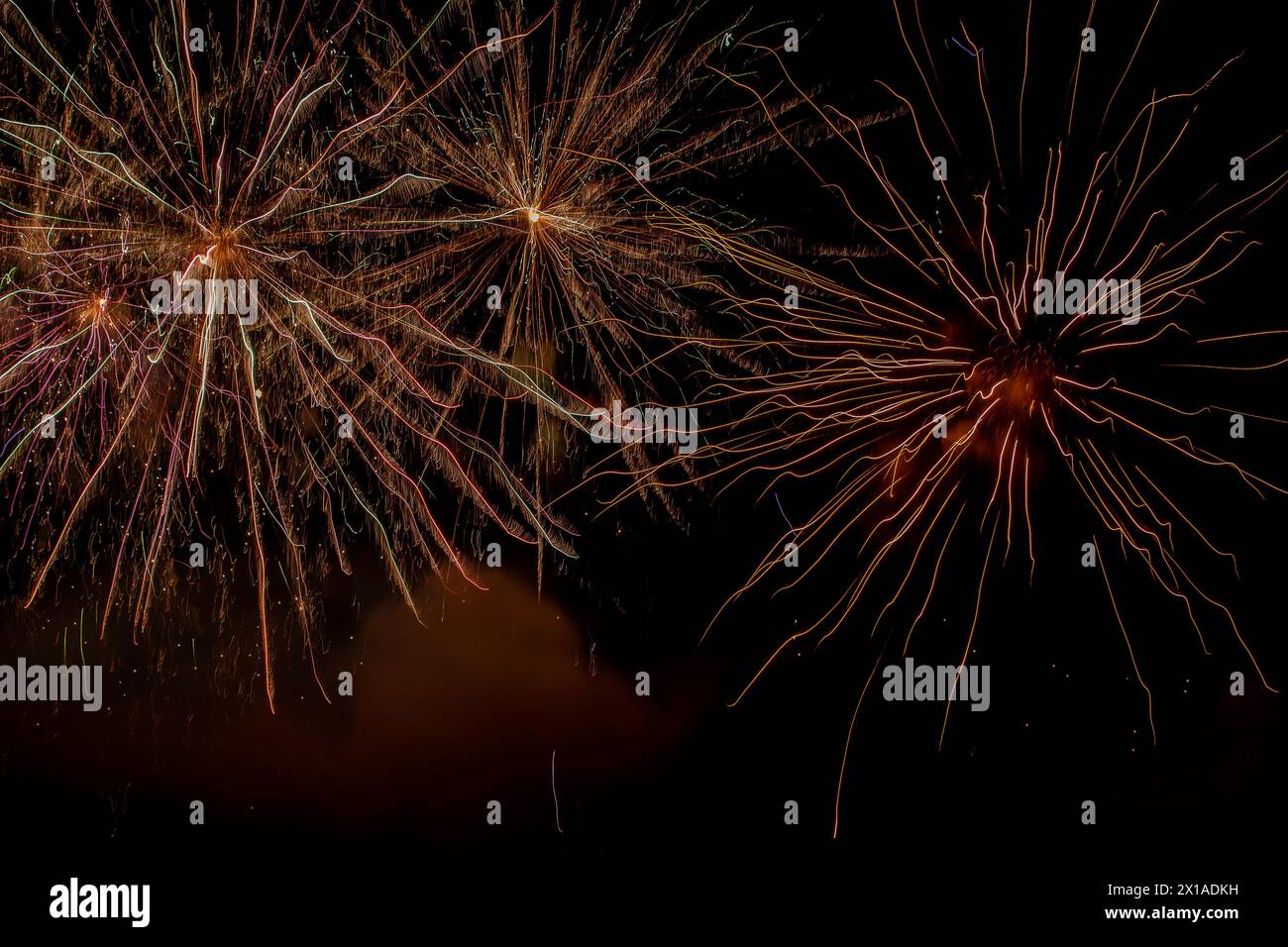 Freedom celebration Fireworks Stock Photo - Alamy