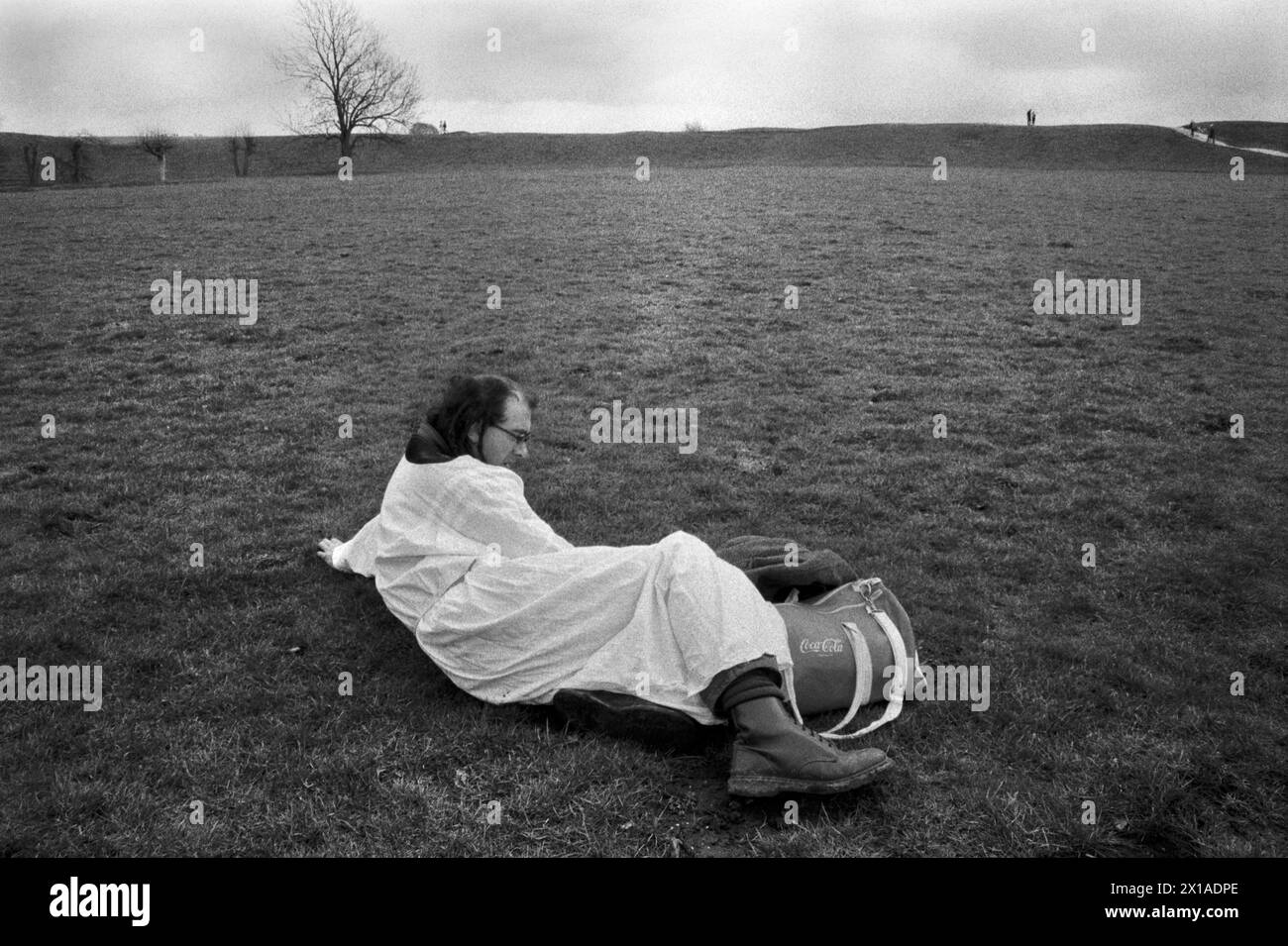 Avebury, Wiltshire, England 1996. Avebury is a Neolithic henge monument ...