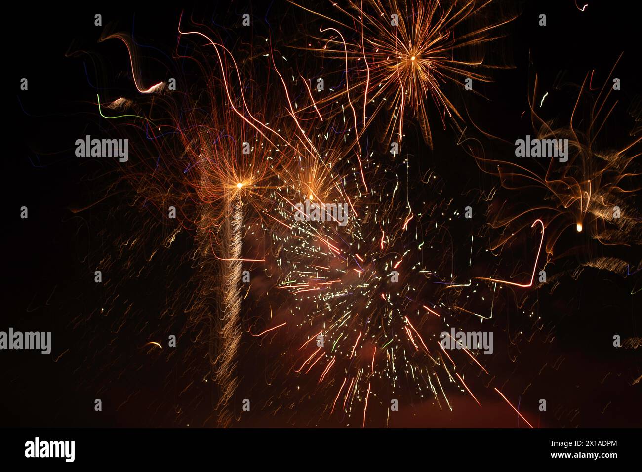 Freedom celebration Fireworks Stock Photo - Alamy