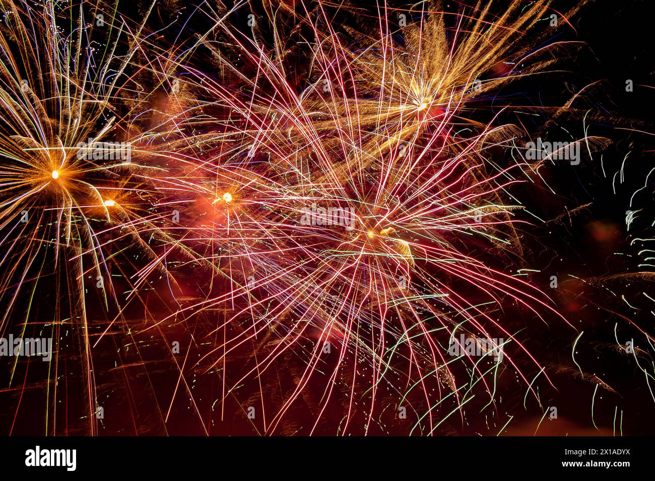 Freedom celebration Fireworks Stock Photo - Alamy
