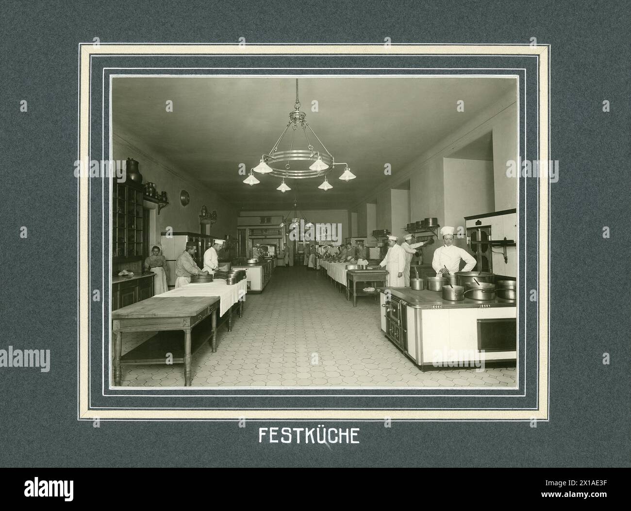 Vienna 1, Hofburg Palace, Imperial kitchen: big kitchen in the ...