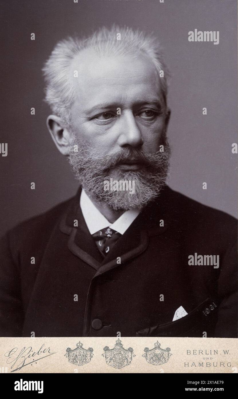 Picture Peter Tchaikovsky (1840 - 1893), picture (chest, semit on the ...