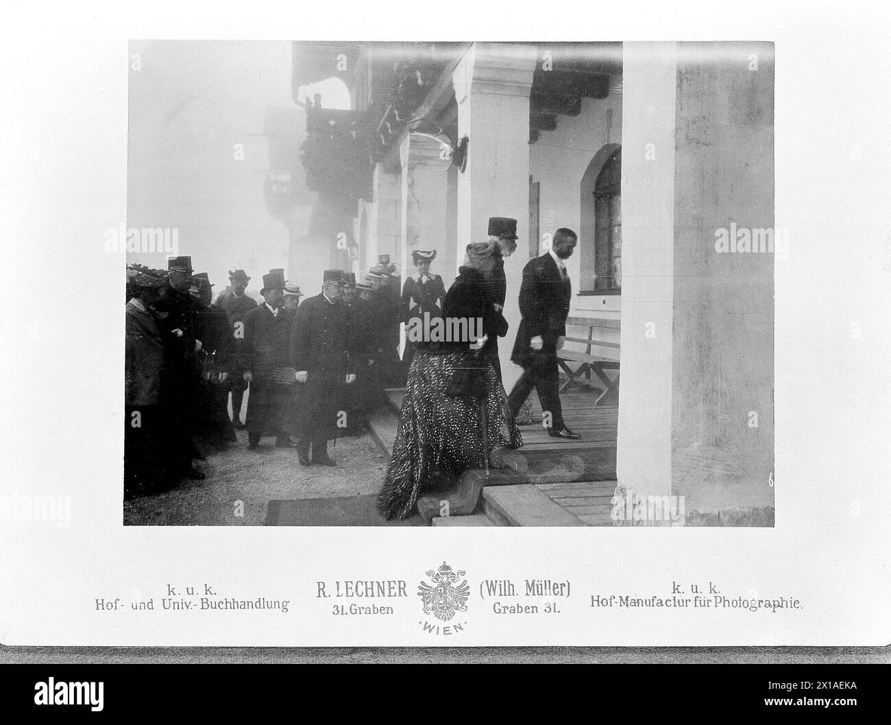 Emperor Franz Joseph on the Hochschneeberg, The emperor visiting what ...