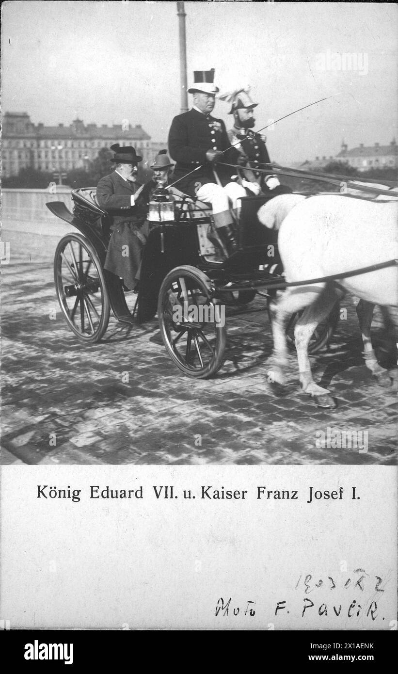 King edward vii on visit hi-res stock photography and images - Alamy