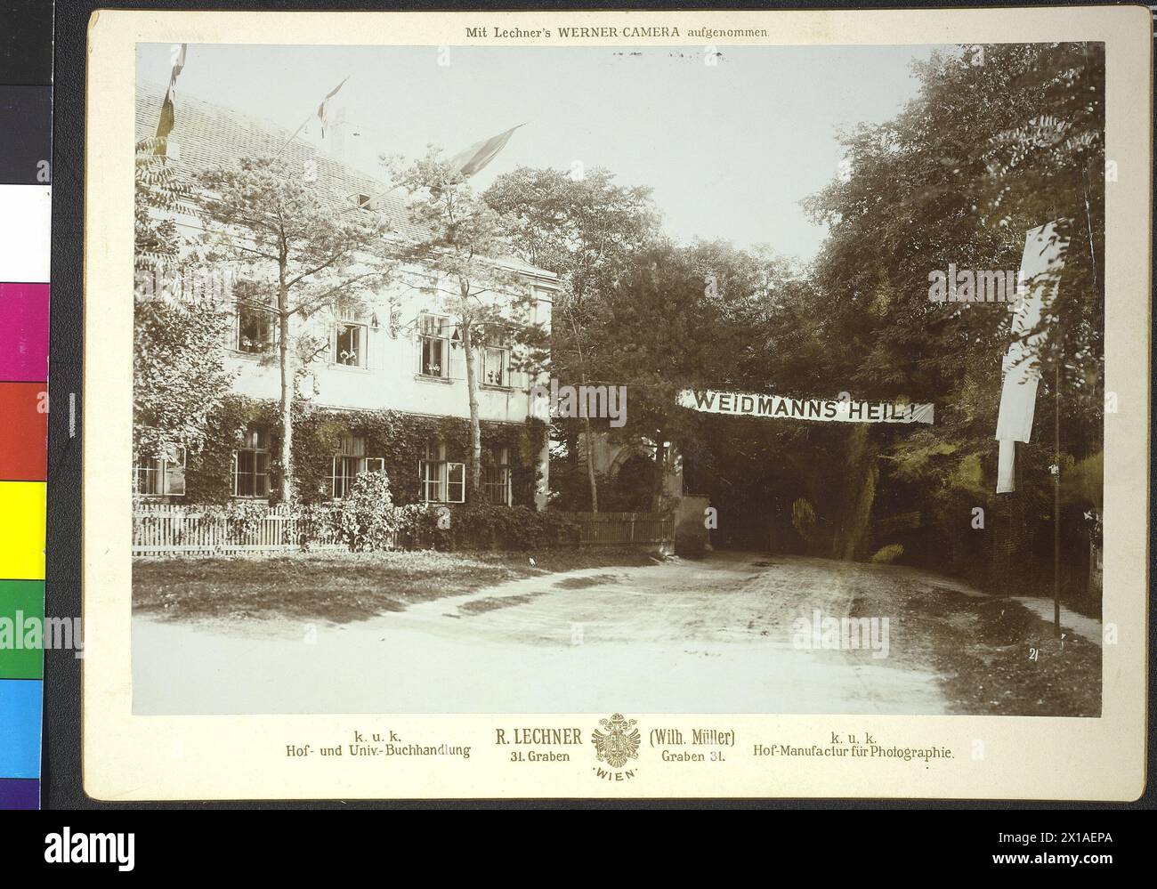 State visit of king Edward VII, hunting expedition in the Lobau. The ...