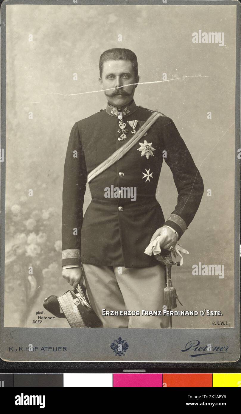Uniform archduke franz ferdinand hi-res stock photography and images ...