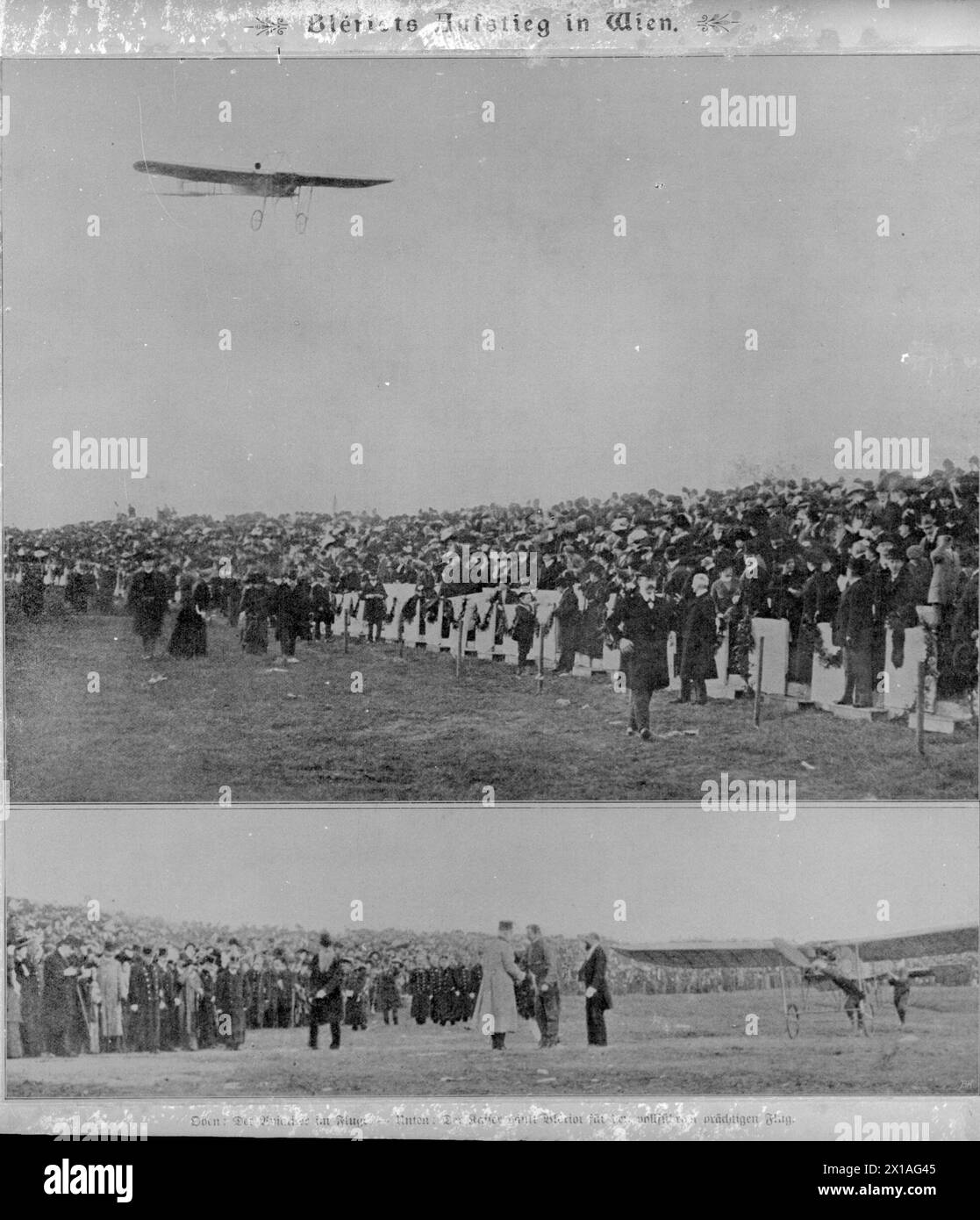 Air display Blériots on the Simmering Haide, 23.10.1909 - 19091023 ...