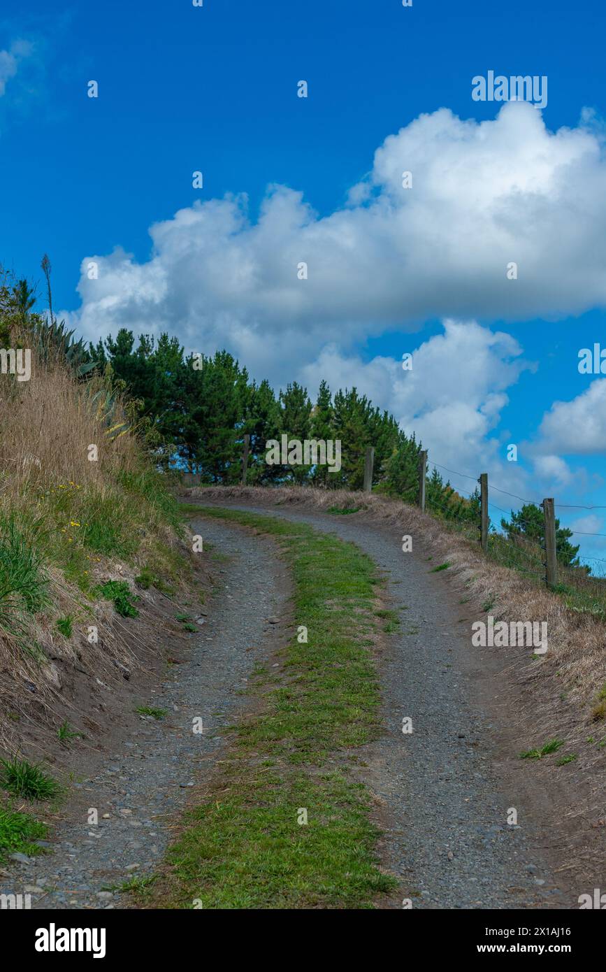 Winding road track hi-res stock photography and images - Alamy