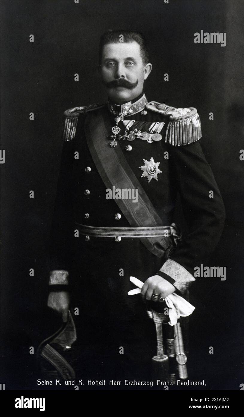 Uniform archduke franz ferdinand hi-res stock photography and images ...