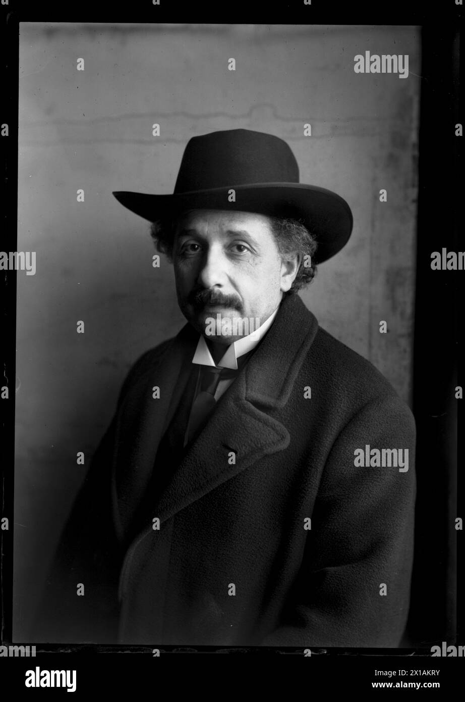 Picture Albert Einstein (1879-1955), Albert Einstein with jacket and ...