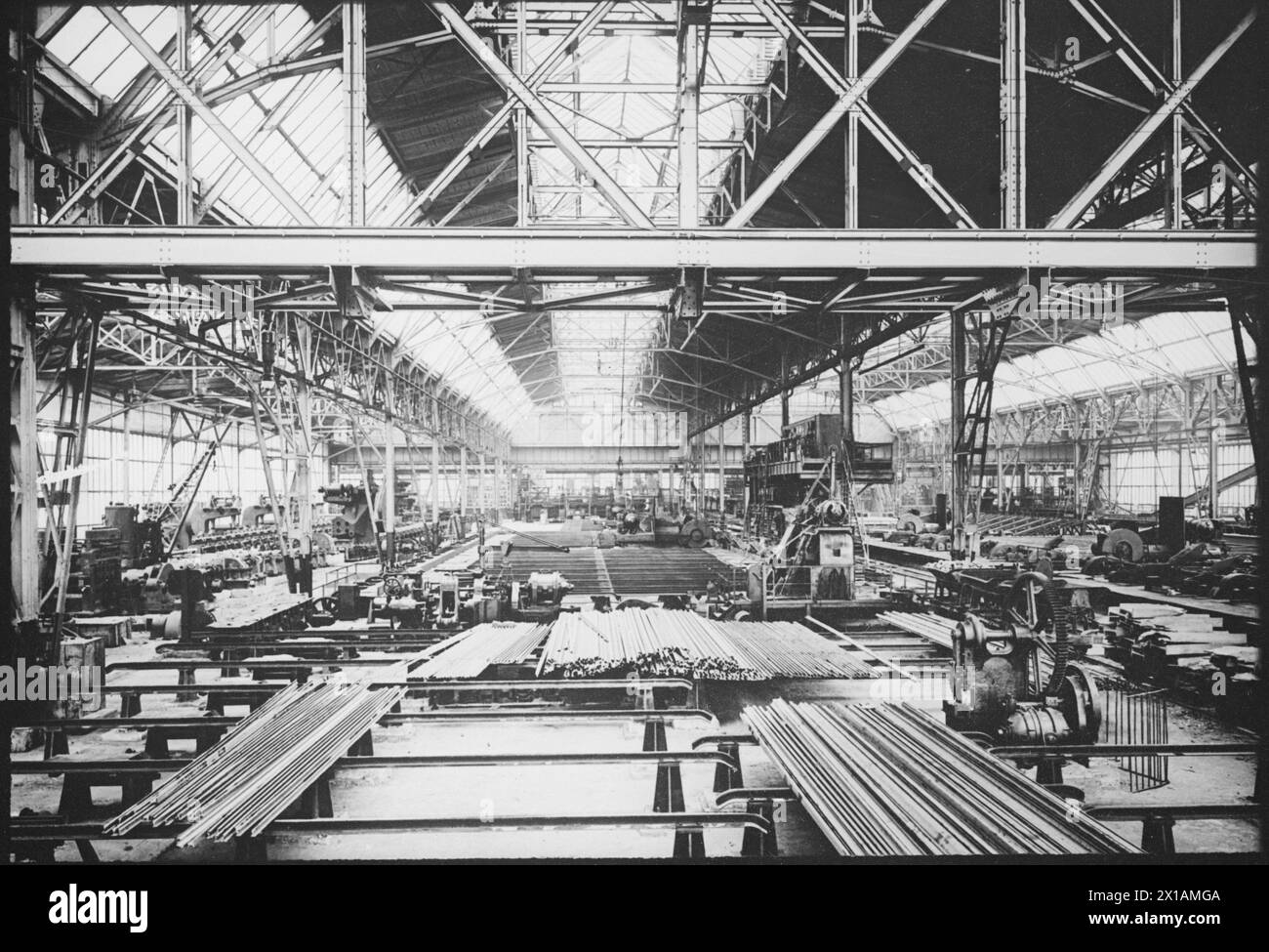 Rail rolling mill, 1925 - 19250101 PD9689 - Rechteinfo: Rights Managed ...