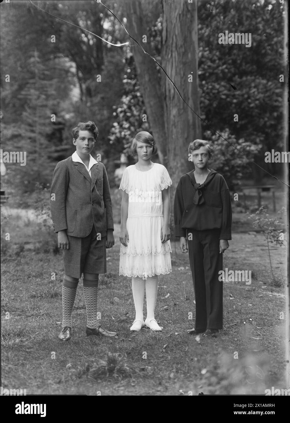 Otto, Adelaide and Robert Habsburg, in younger years. The sibling Otto ...