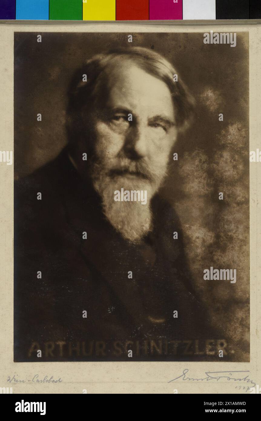 picture Arthur Schnitzler (1862-1931), portrait photo of Arthur Schnitzler., 1927 - 19270101 ...