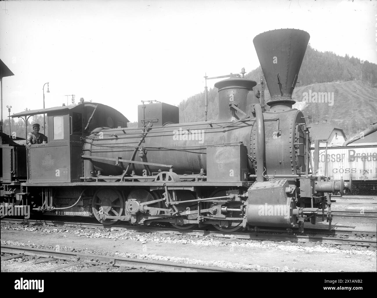 Engerth locomotive, profile, 1928 - 19280101 PD3194 - Rechteinfo ...