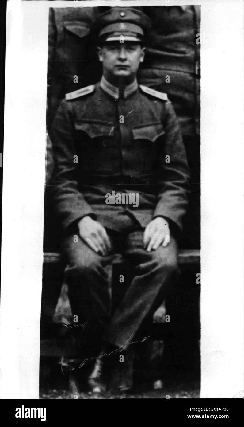 July Putsch 1934, portrait of the July putschists and conjectural ...