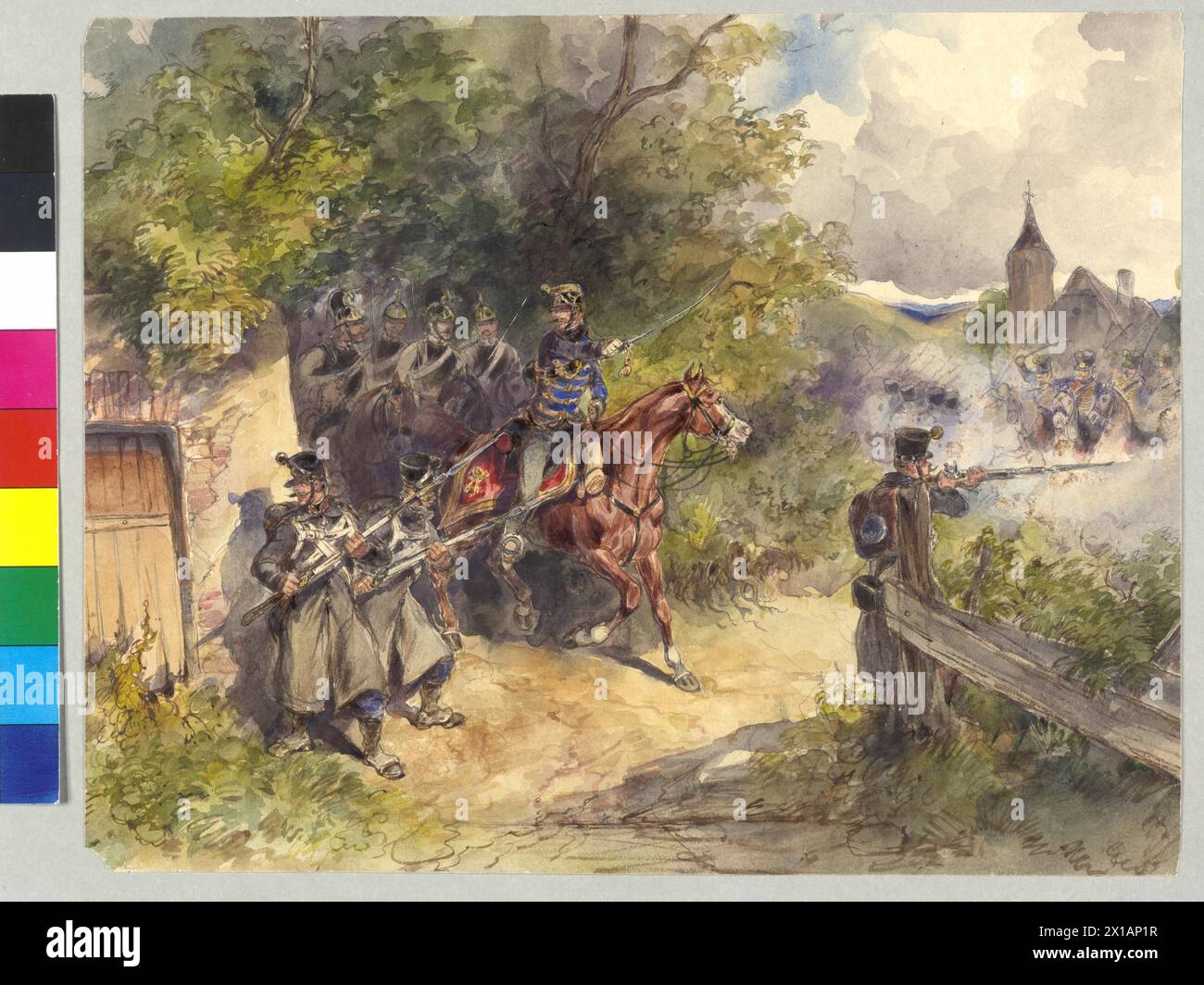 Austrian cavalry uniform hi-res stock photography and images - Alamy