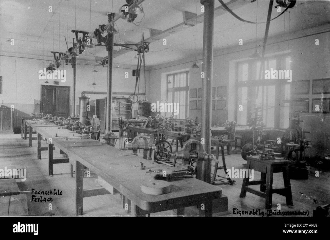 Ferlach, technical college for small arms: iron-department of the ...