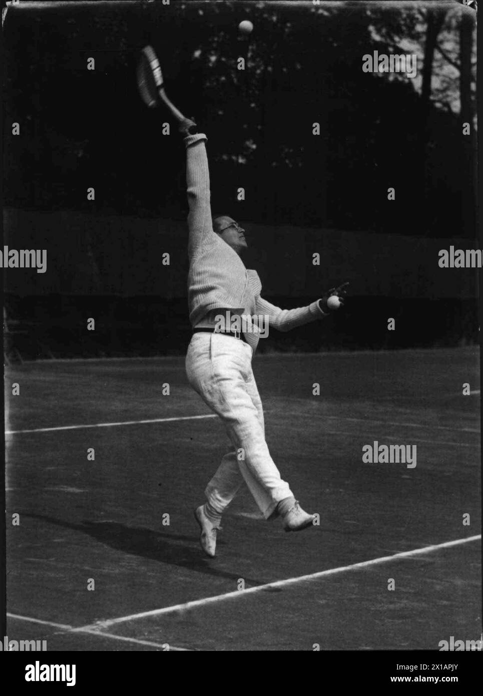 The Austrian tennis player Ringl, 1930 - 19300101 PD8691 - Rechteinfo ...