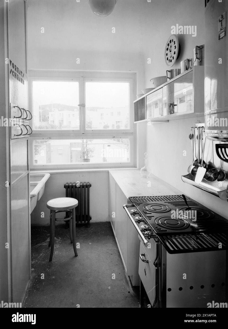 Vienna 13, experimental housing estate initiated by a Werkbund, house ...
