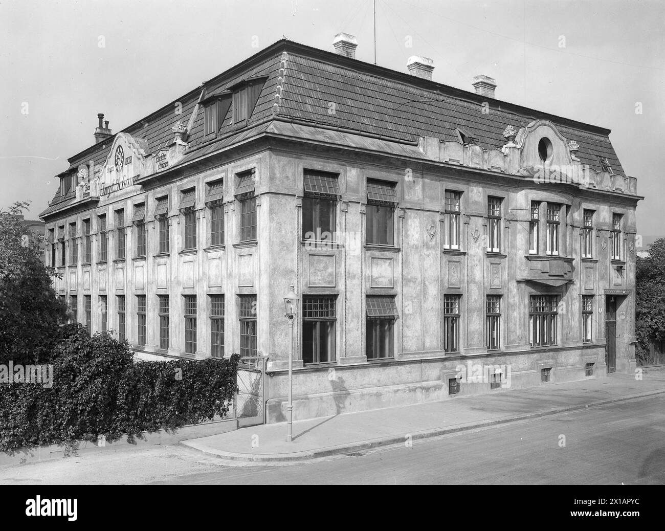 Austria clock tower Black and White Stock Photos & Images - Alamy