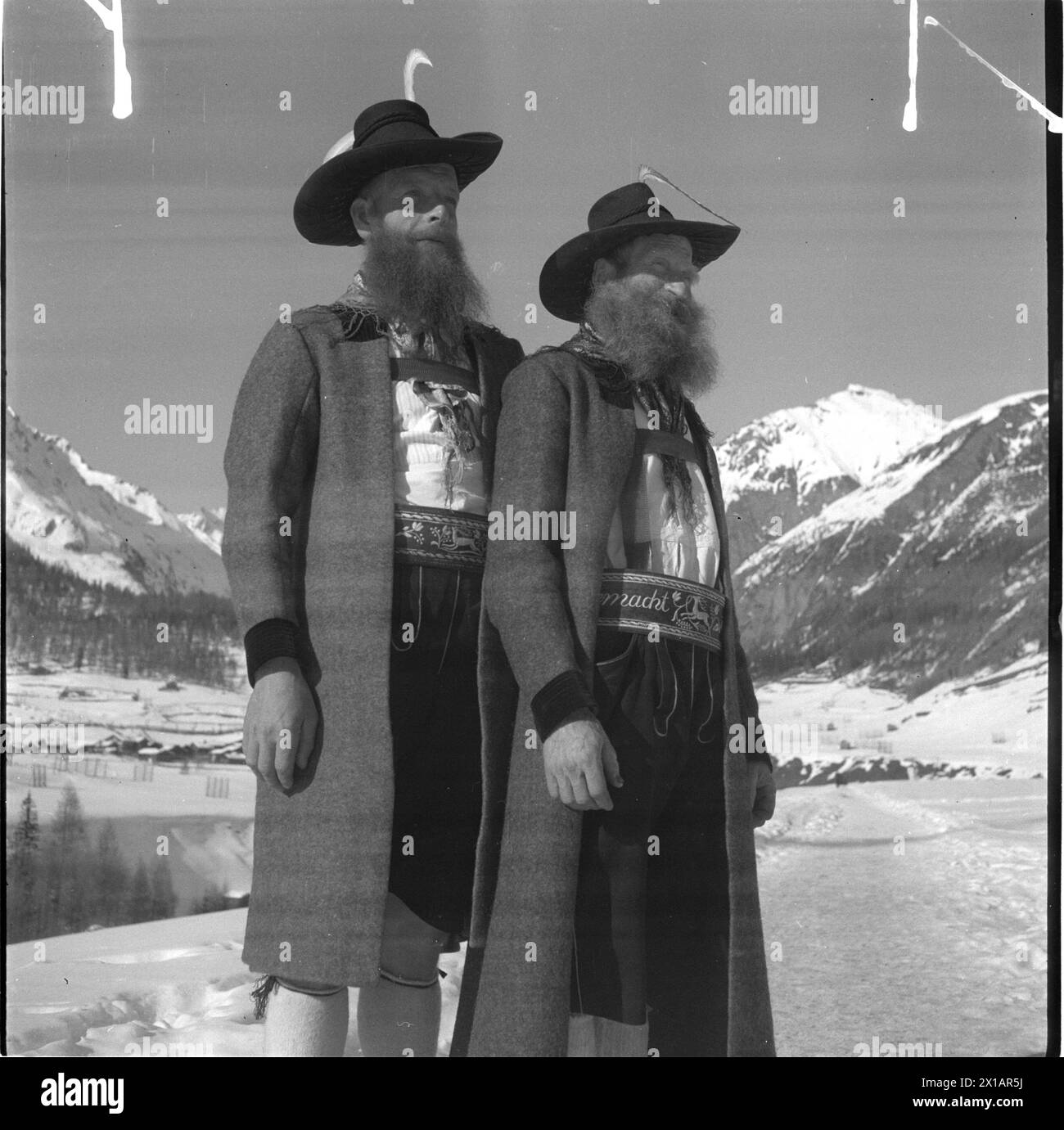 Kals, two men in homey traditional costume, 1930 - 19300101 PD9961 ...