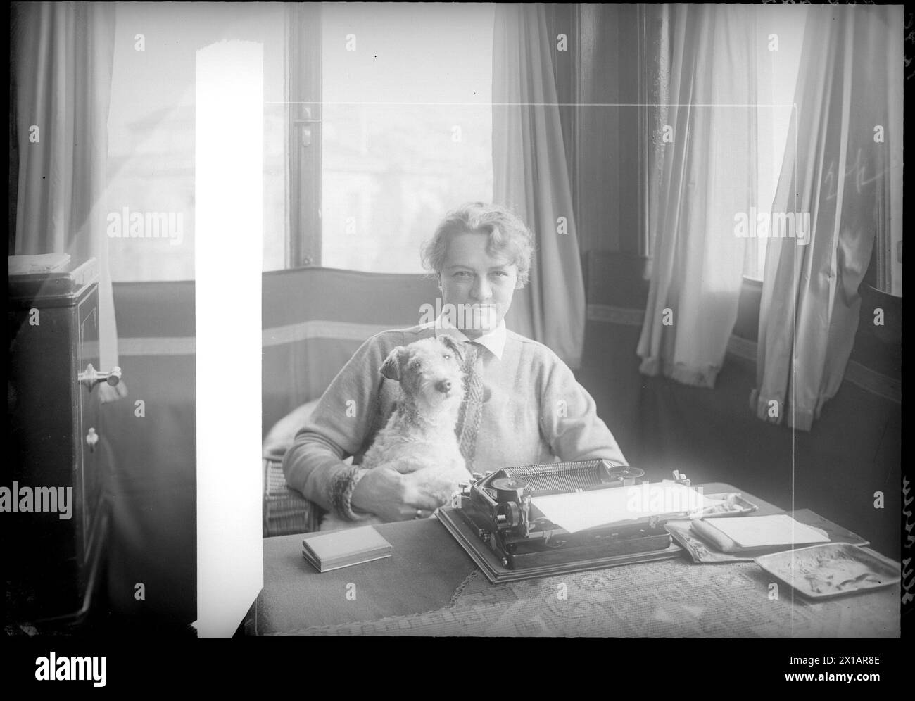 The scenic and screen actress Hedwig Bleibtreu, portrait of the Hedwig ...