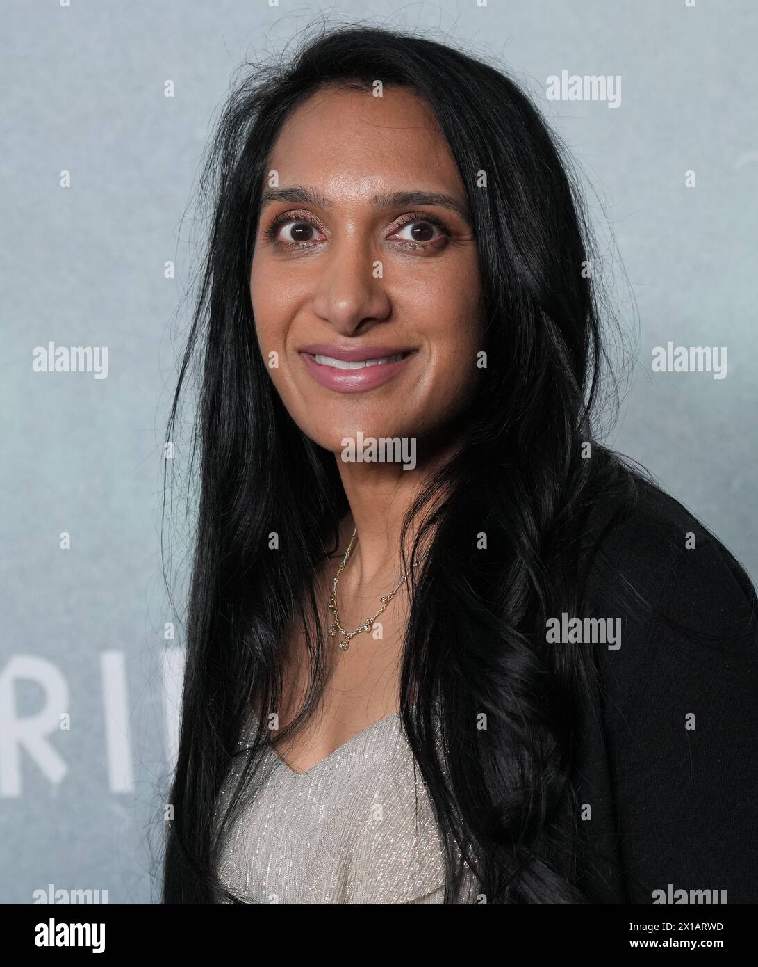 Los Angeles, USA. 15th Apr, 2024. Geeta Vasant Patel arrives at the Hulu's UNDER THE BRIDGE Los ...