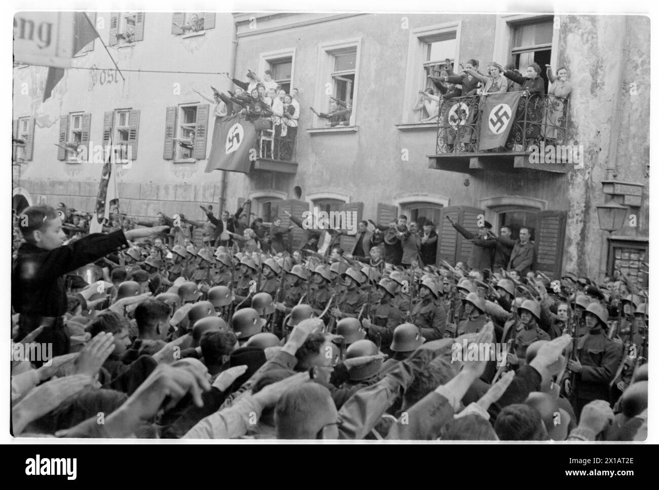 The Anschluss (Austrian Annexation) 1938, March 1938 - 19380301 PD0258 ...