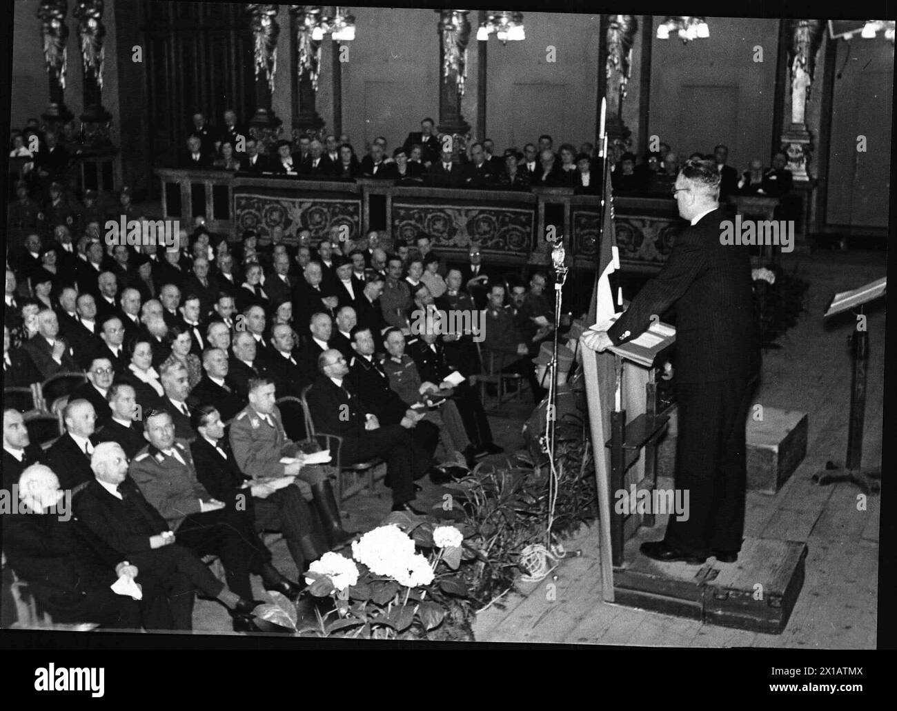 Final General Assembly of the Austro-German Volksbund in Vienna ...