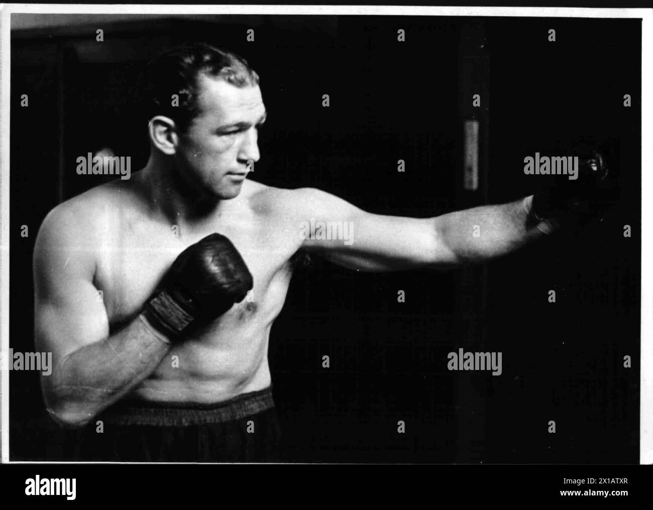 The boxer Henry Lazek, 1940 - 19400101 PD3126 - Rechteinfo: Rights ...